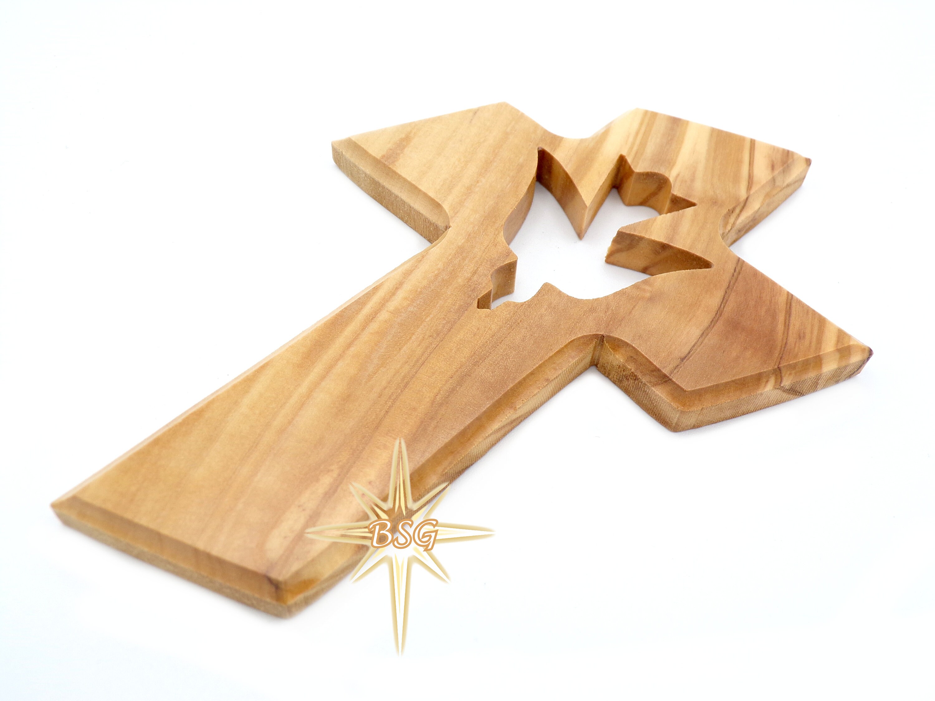 Holy Spirit Cross Wall Dove Cross God Bless Child Olive - Etsy