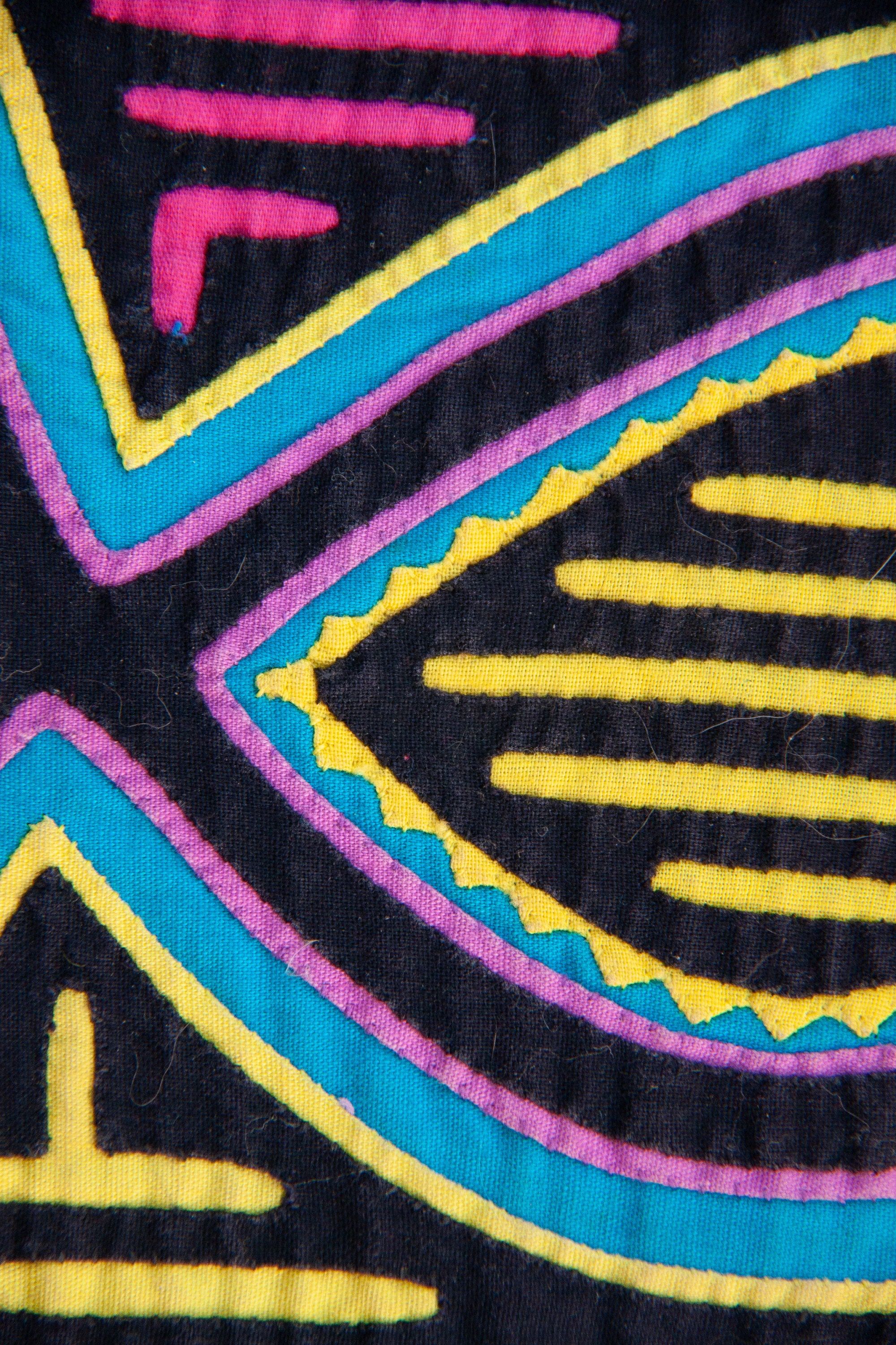 Set of Botanical Molas Made by the Kuna Indians of the San - Etsy