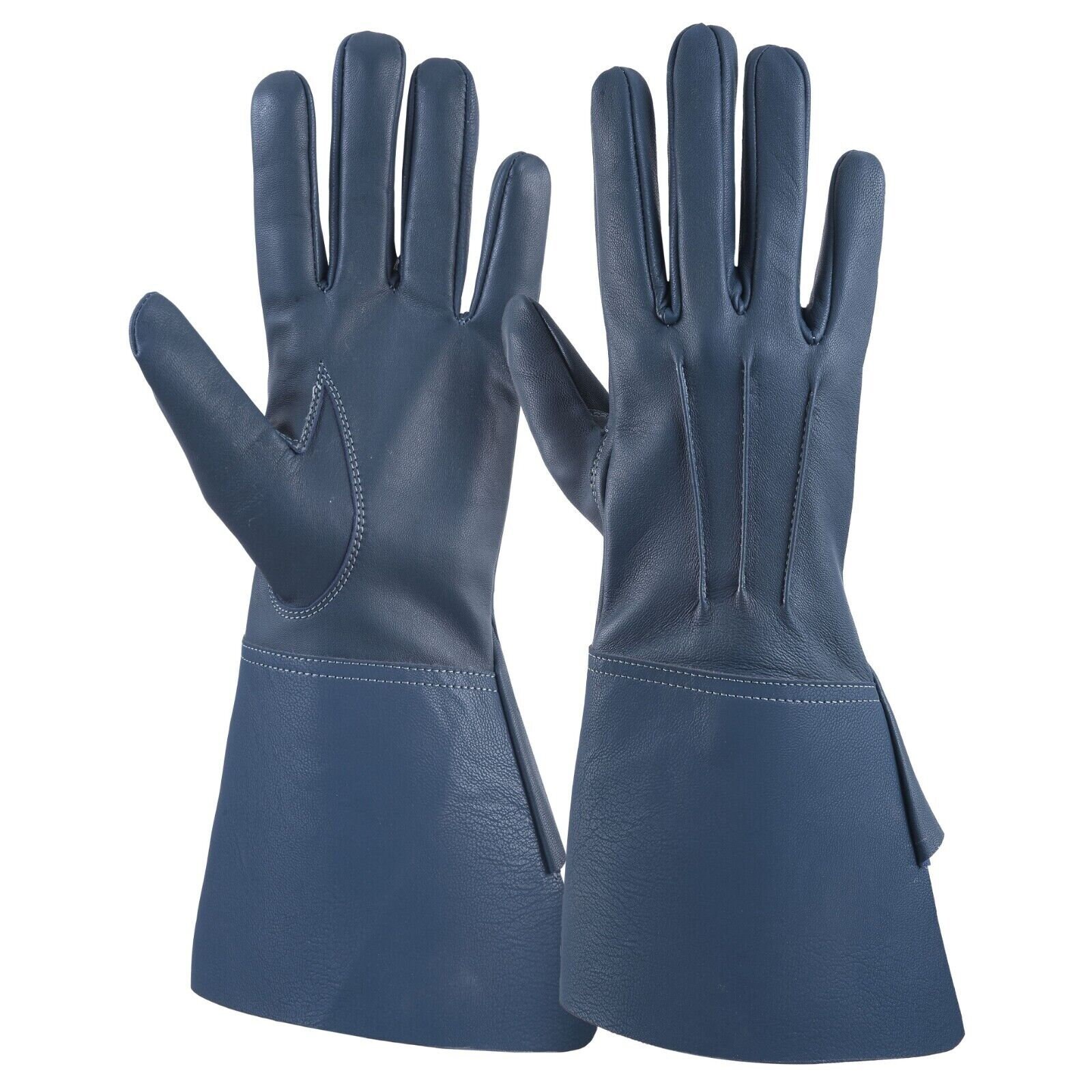 Leather Gauntlets: Long Cuff Gloves for Piper Drummer Band - Etsy UK