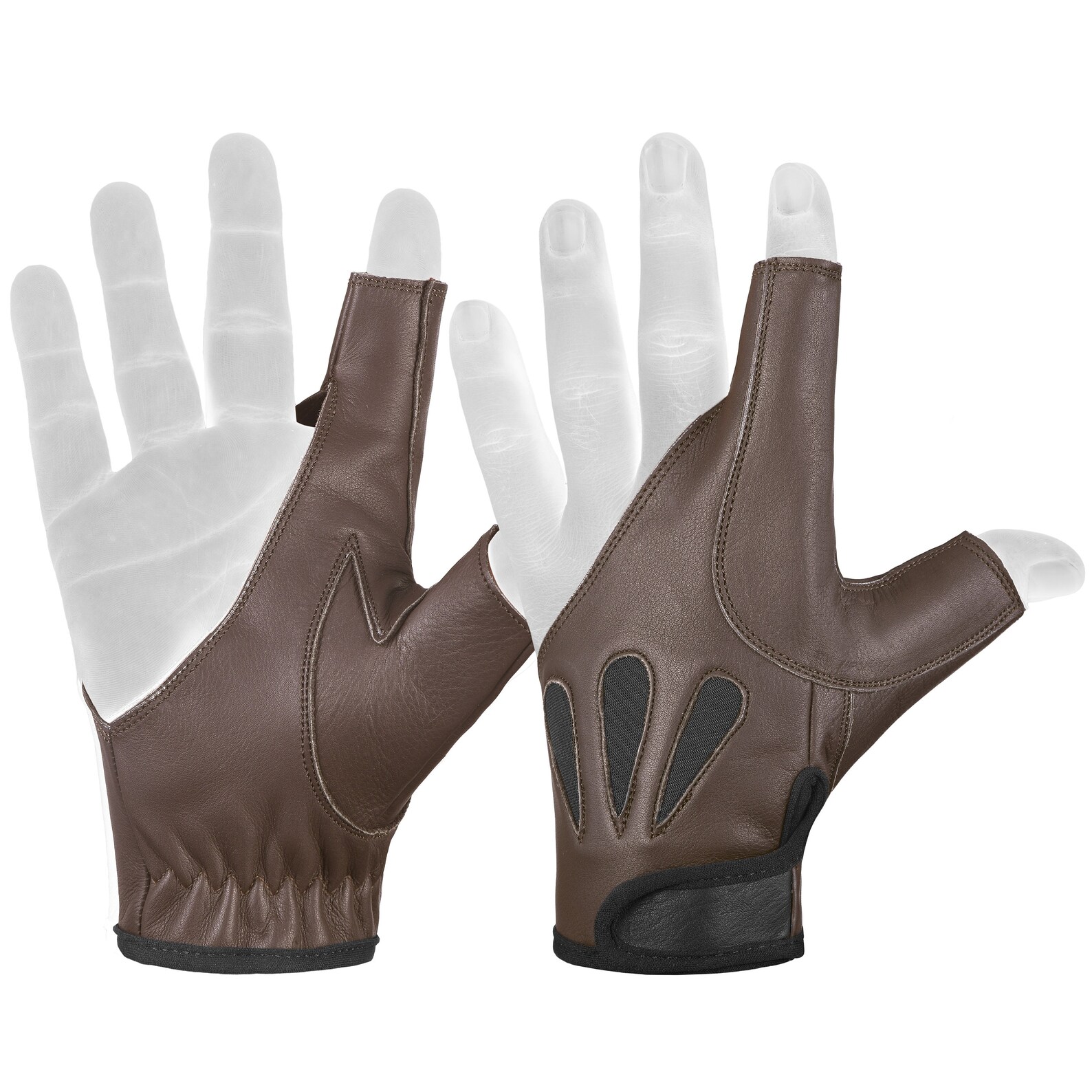 American Archery Bow Gloves "black, Brown, Beige, Dark Brown " - Etsy UK