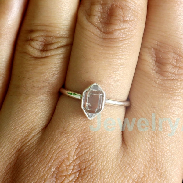 Raw Diamond Ring - Etsy