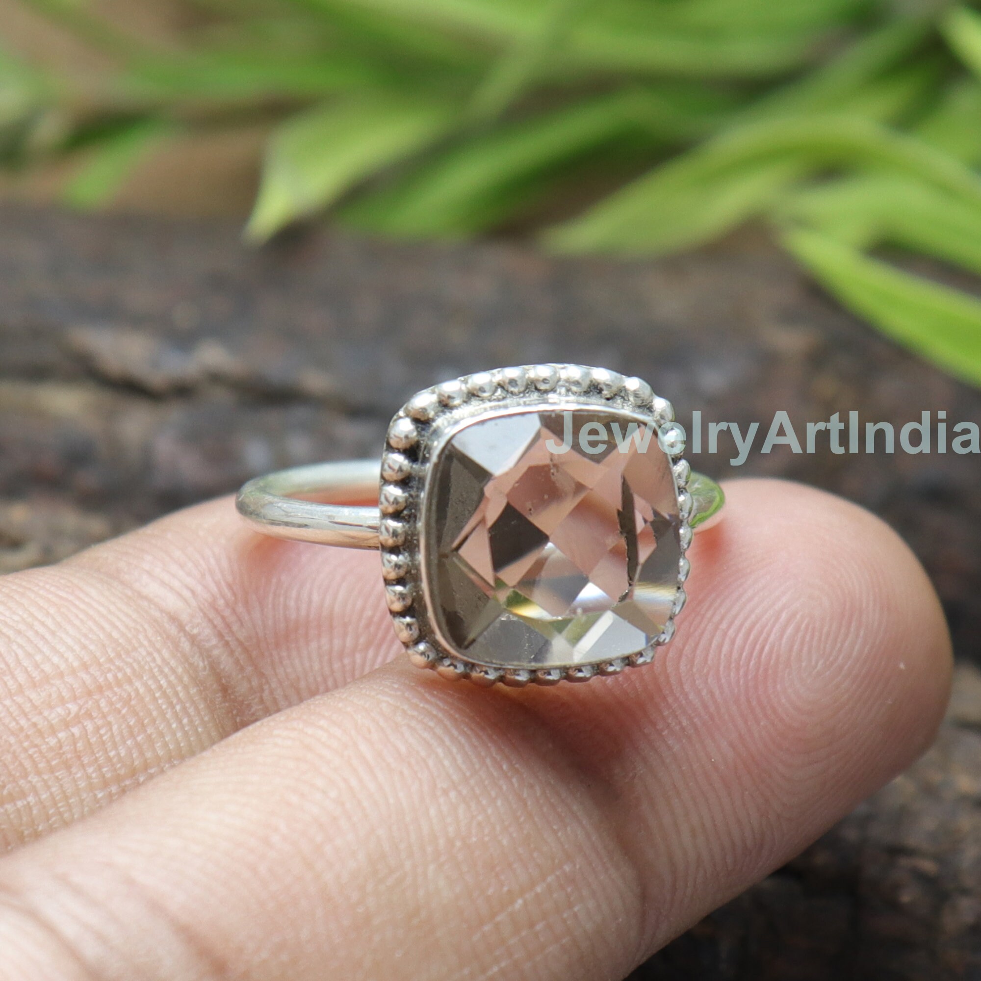 Morganit-Ring Morganit Silber Ring Jubiläumsgeschenk 925 | Etsy