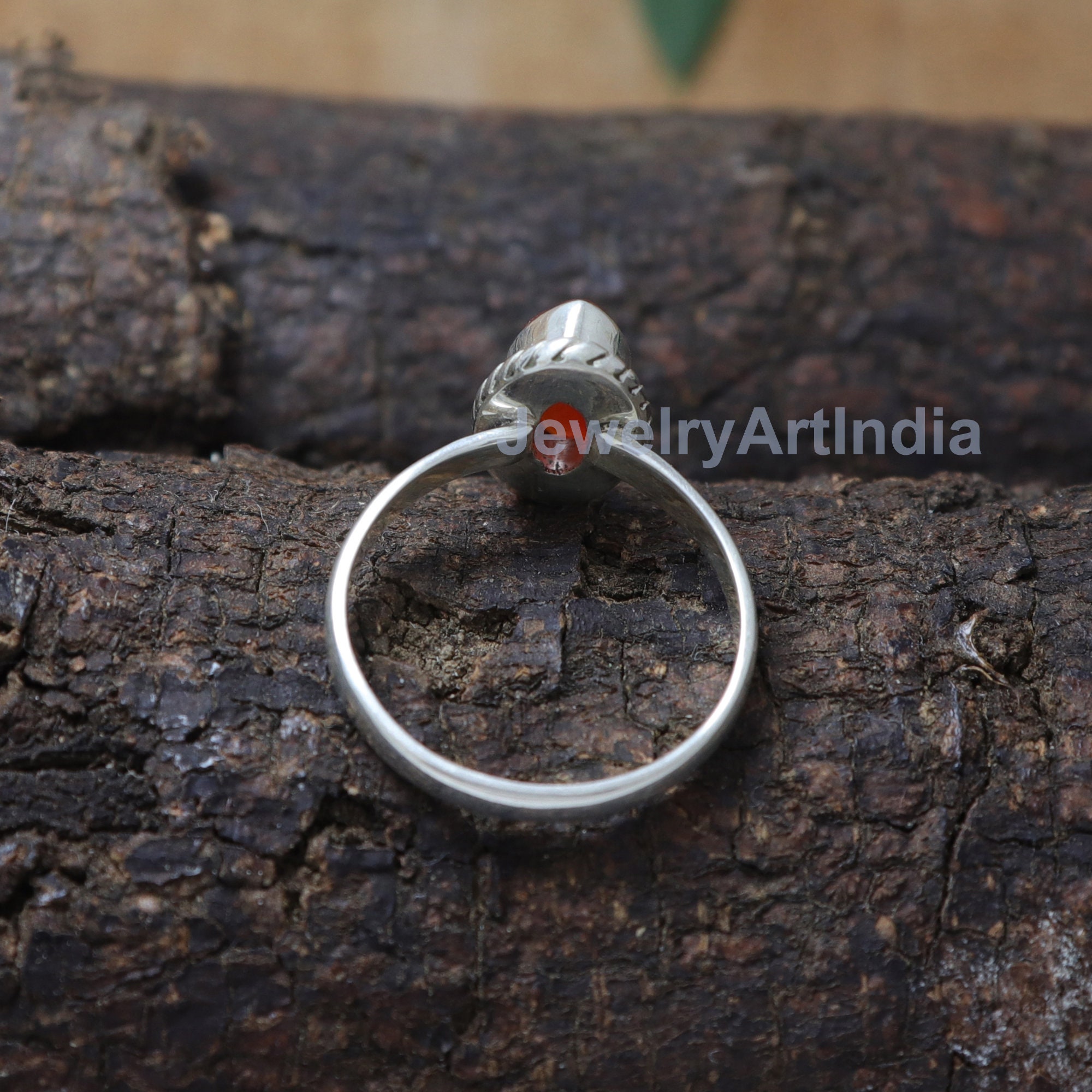 Karneol-Ring 925 Sterling Silber Ring handgemachte Ring - Etsy.de
