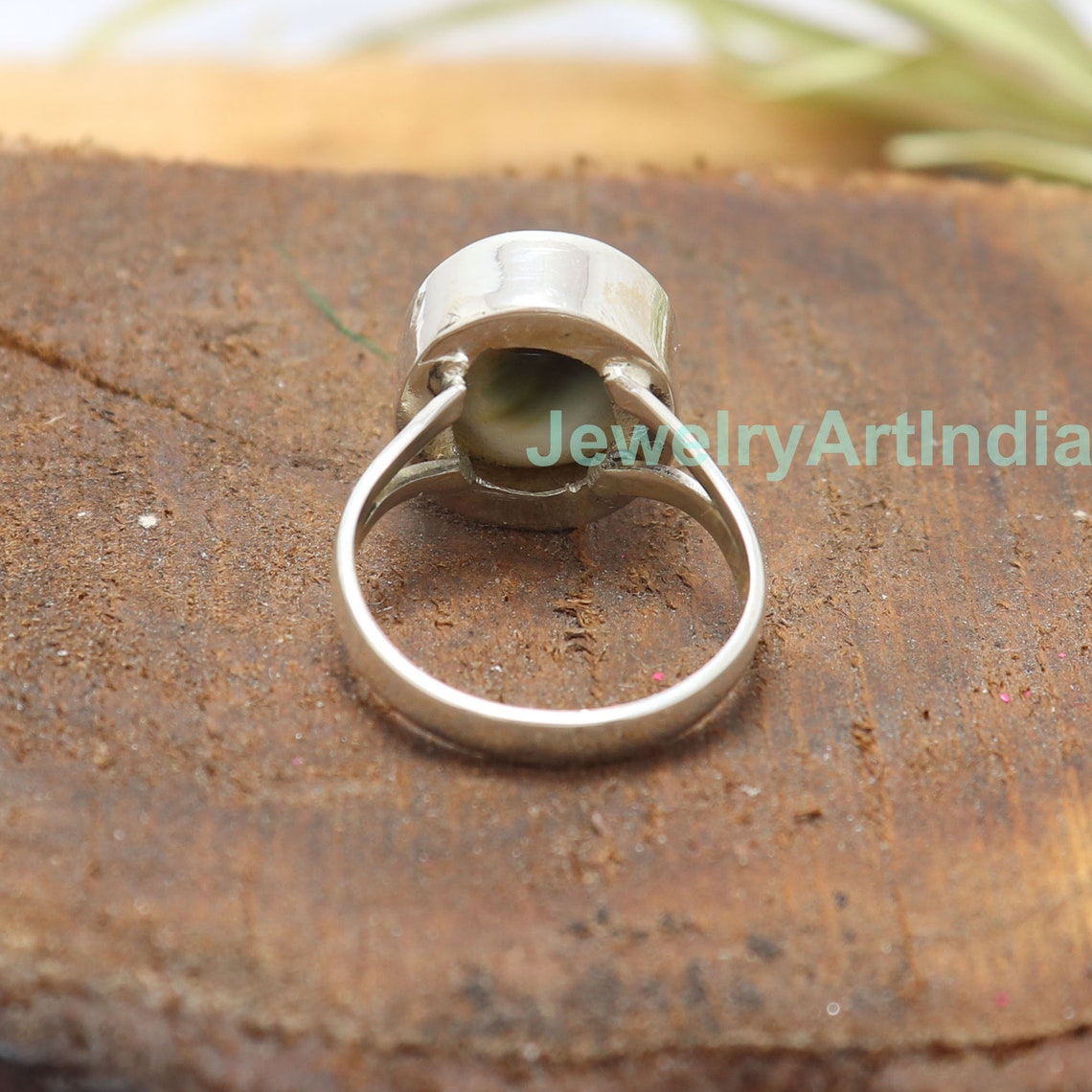 Shiva Eye Ring Shiva Eye Shell Ring Sterling Silver Ring | Etsy