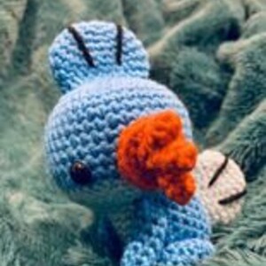 Mudkip (mud Fishpokemon) Crochet Pattern. PDF Digital Download, Pattern ...