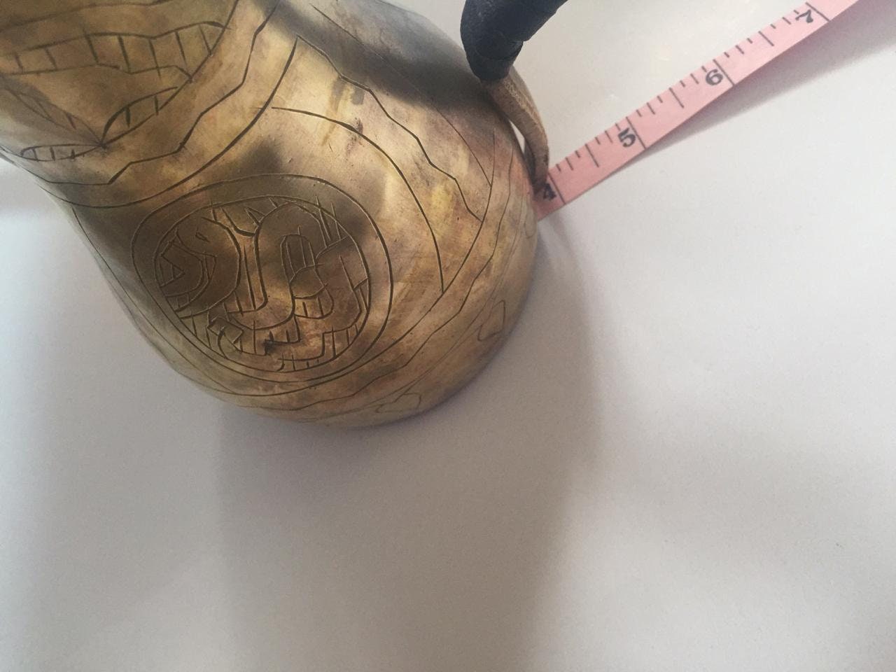 Antique Islamic Carved Raslan Handmade Arabic Coffee Pot Dallah - Etsy UK