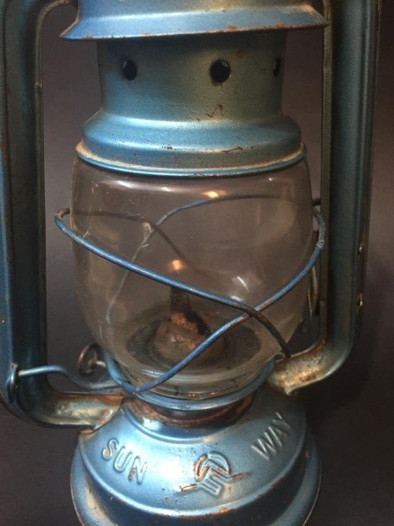 Antique Lantern Vintage Primitive Kerosene Oil Lamp Sun Way - Etsy