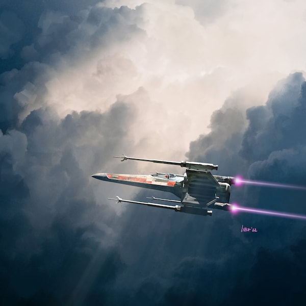 X Wing Art - Etsy