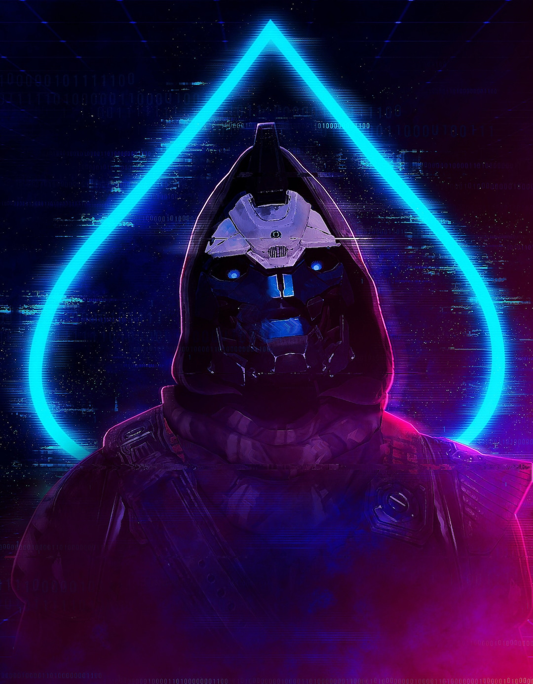 Cayde 6 Destiny2 Retro Fan Art for Cayde-6 Print for Gamer Cyberpunk ...