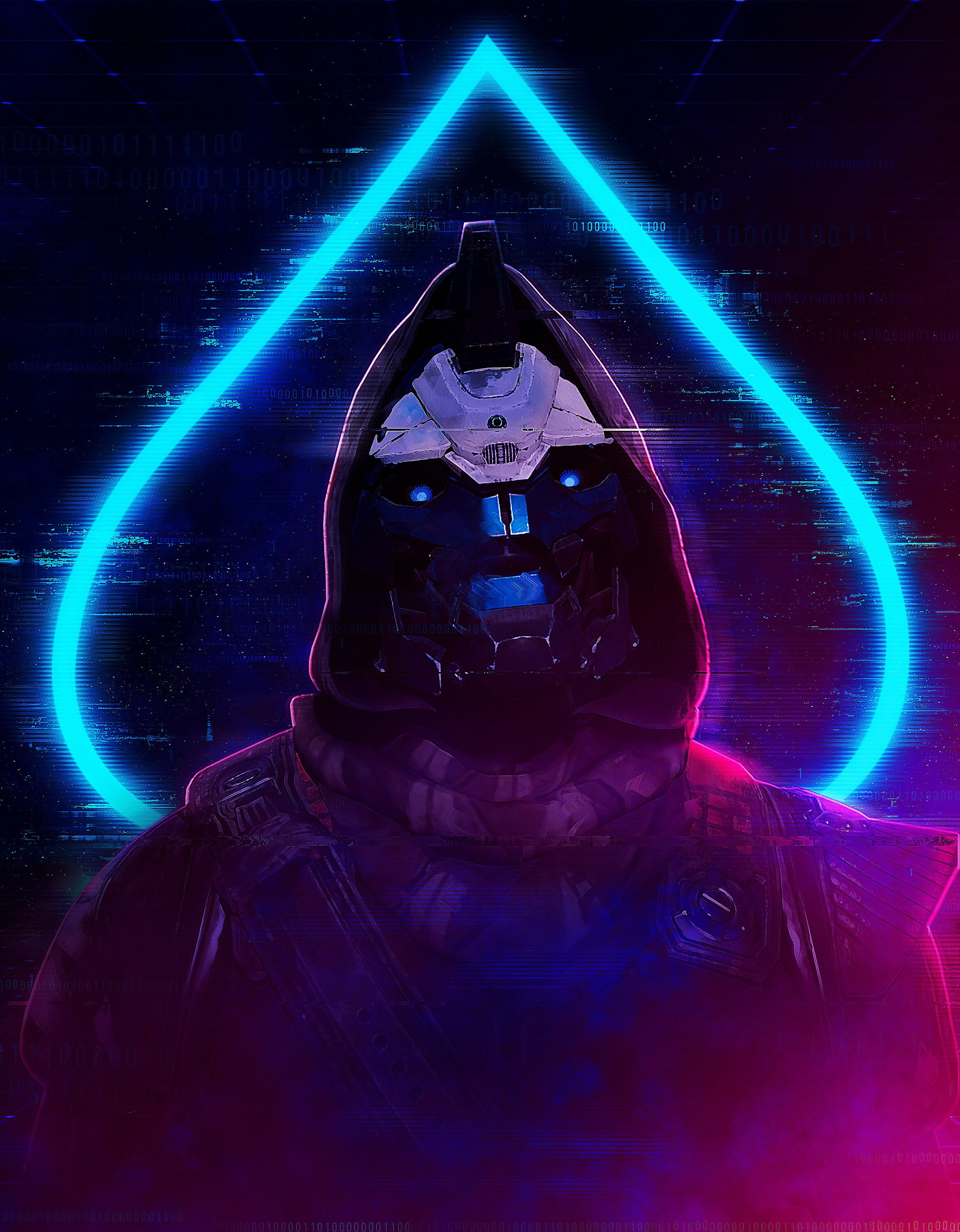 Cayde 6 Destiny2 Retro Fan Art for Cayde-6 Print for Gamer Cyberpunk Fan-art for Destiny Wall ...