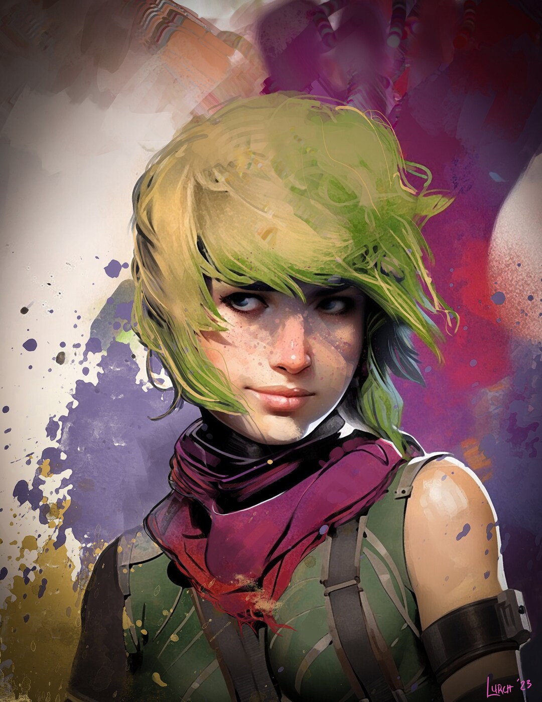 Amanda Holliday Destiny2 Fan Art Print for Gamer Gift Destiny 2 Video ...