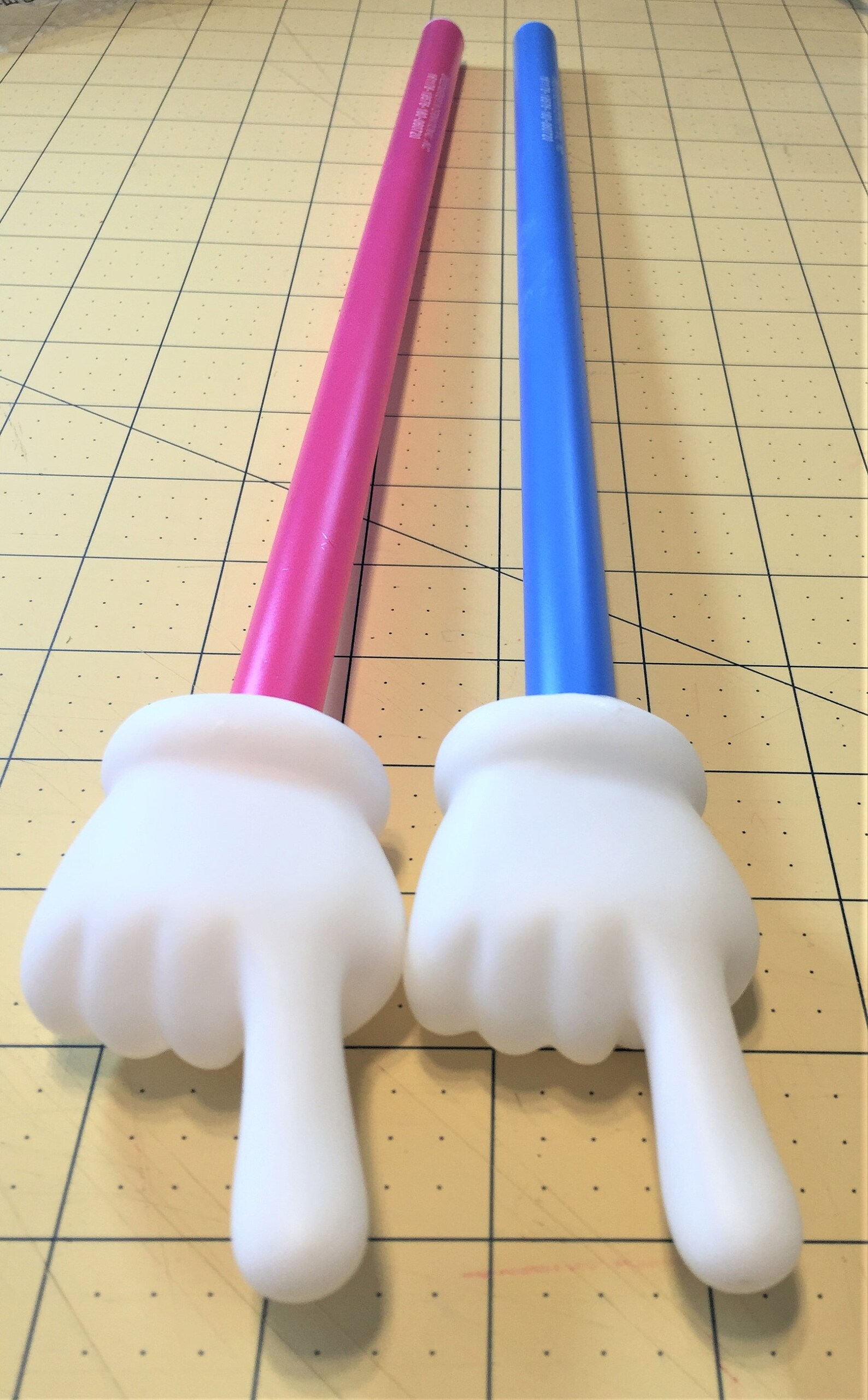 Mickey Hand Pointer 15 Pointer Lot Of 2 Pink Blue Etsy