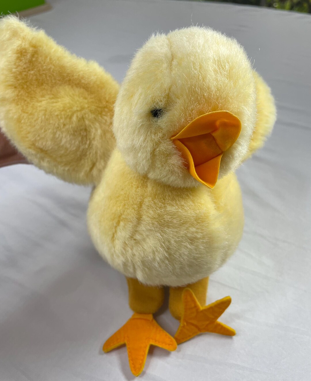 Folkmanis Folktails Puppet BABY CHICK Fluffy Chicken Hand Puppet ...