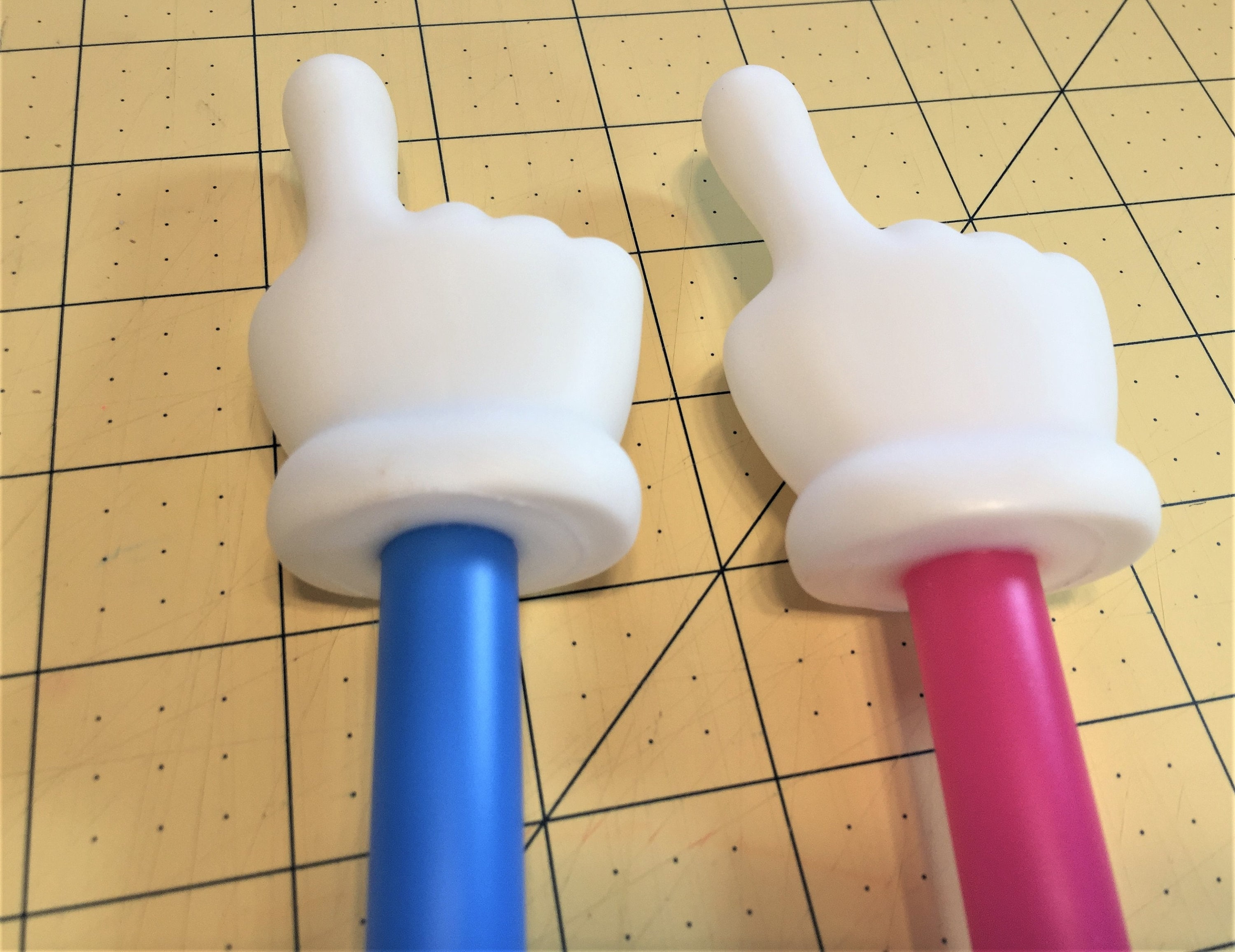 Mickey Hand Pointer 15 Pointer Lot Of 2 Pink Blue Etsy