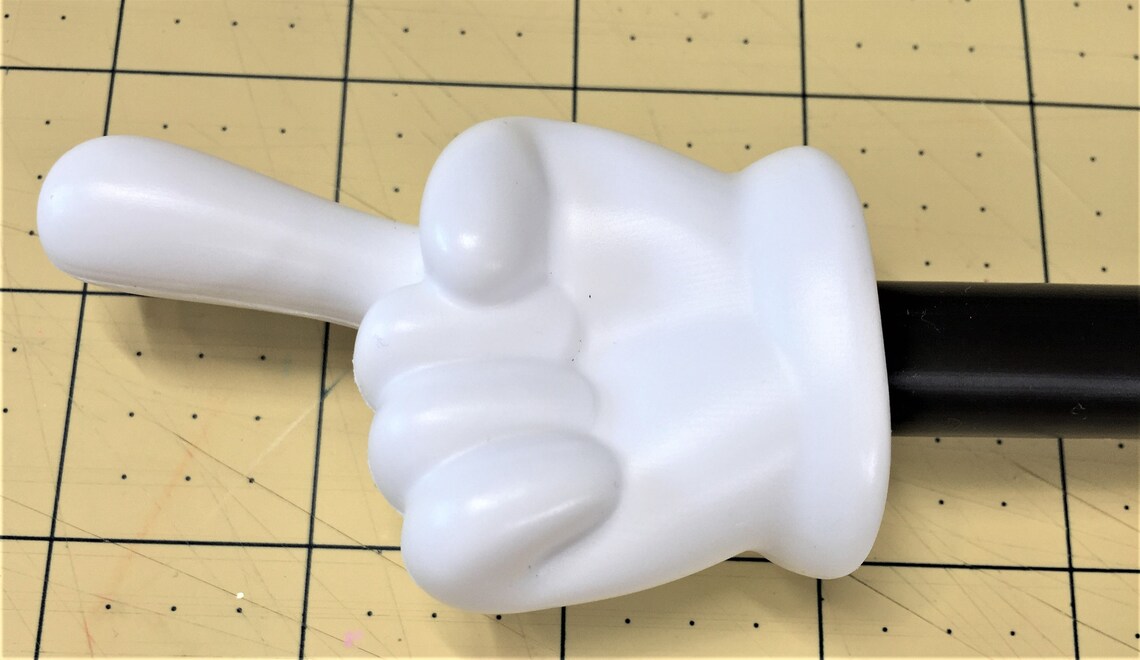 Mickey Hand Pointer / 15 Pointer / Lot of 2 BLACK / Teacher | Etsy