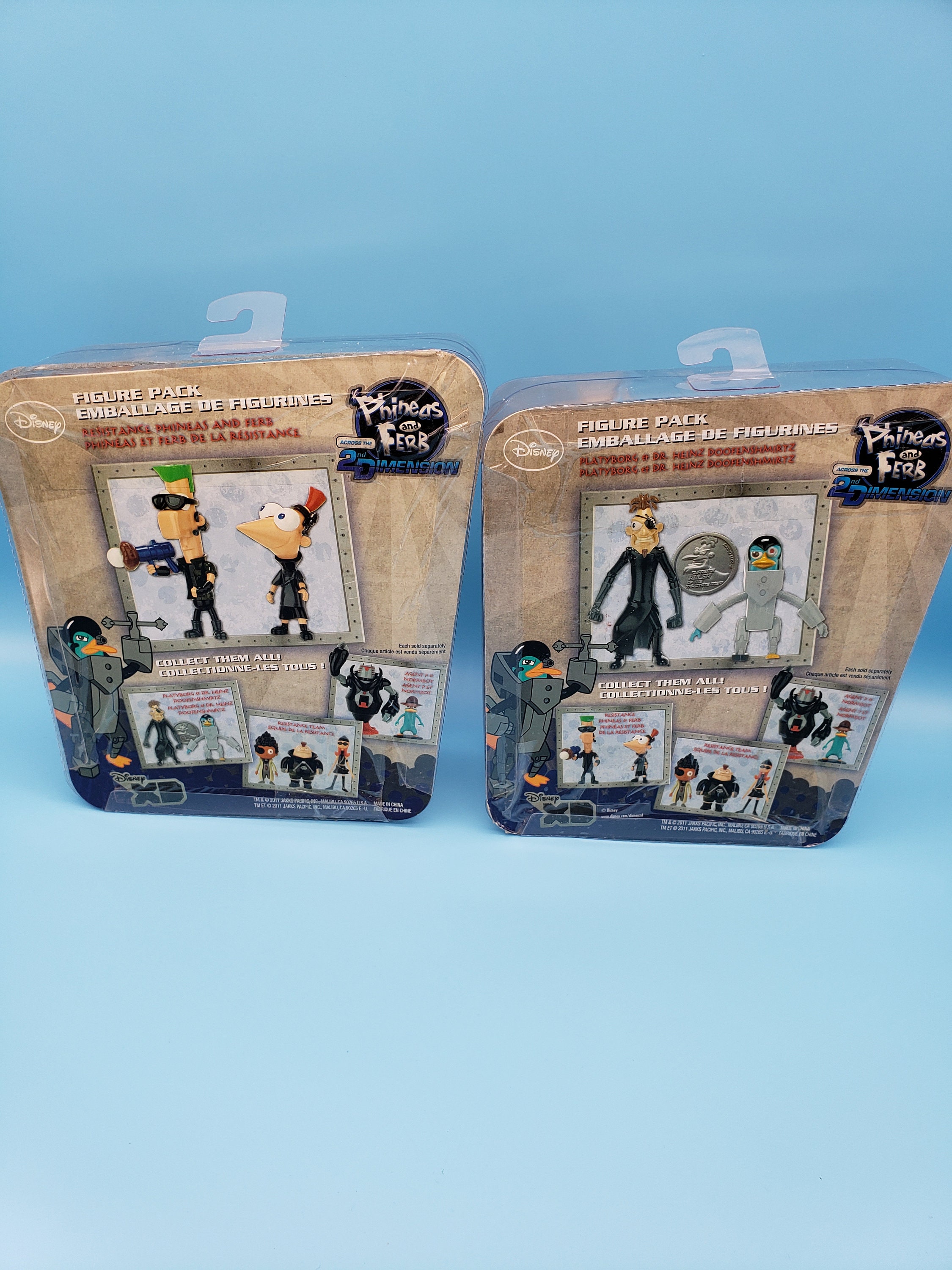 Phineas And Ferb Across The Second Dimension Toys