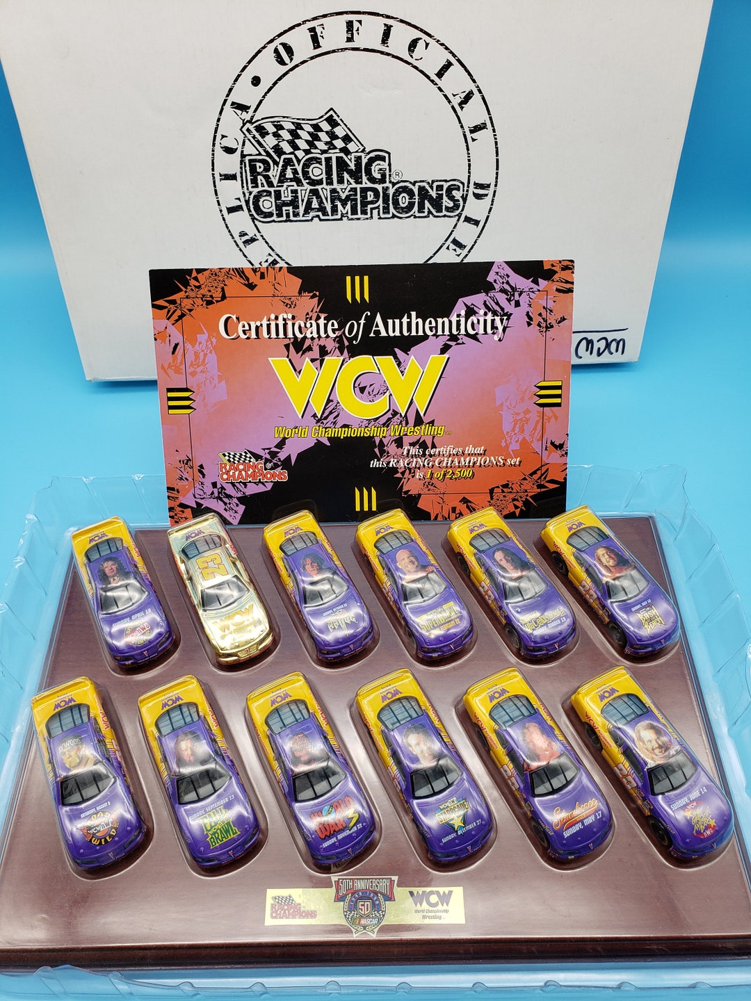 WCW Racing Champions (set of 12) 1/64 Scale 50th Anniversary Diecast - Etsy