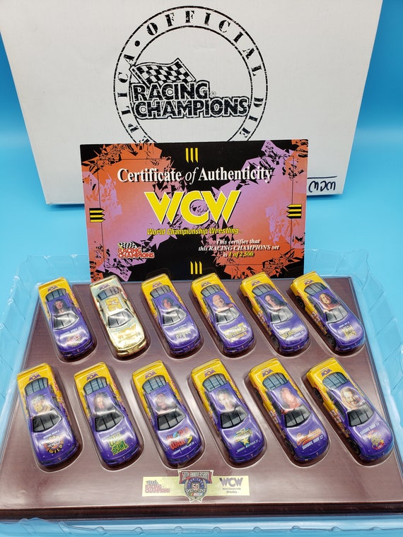 WCW Racing Champions set of 12 1/64 Scale 50th Anniversary | Etsy