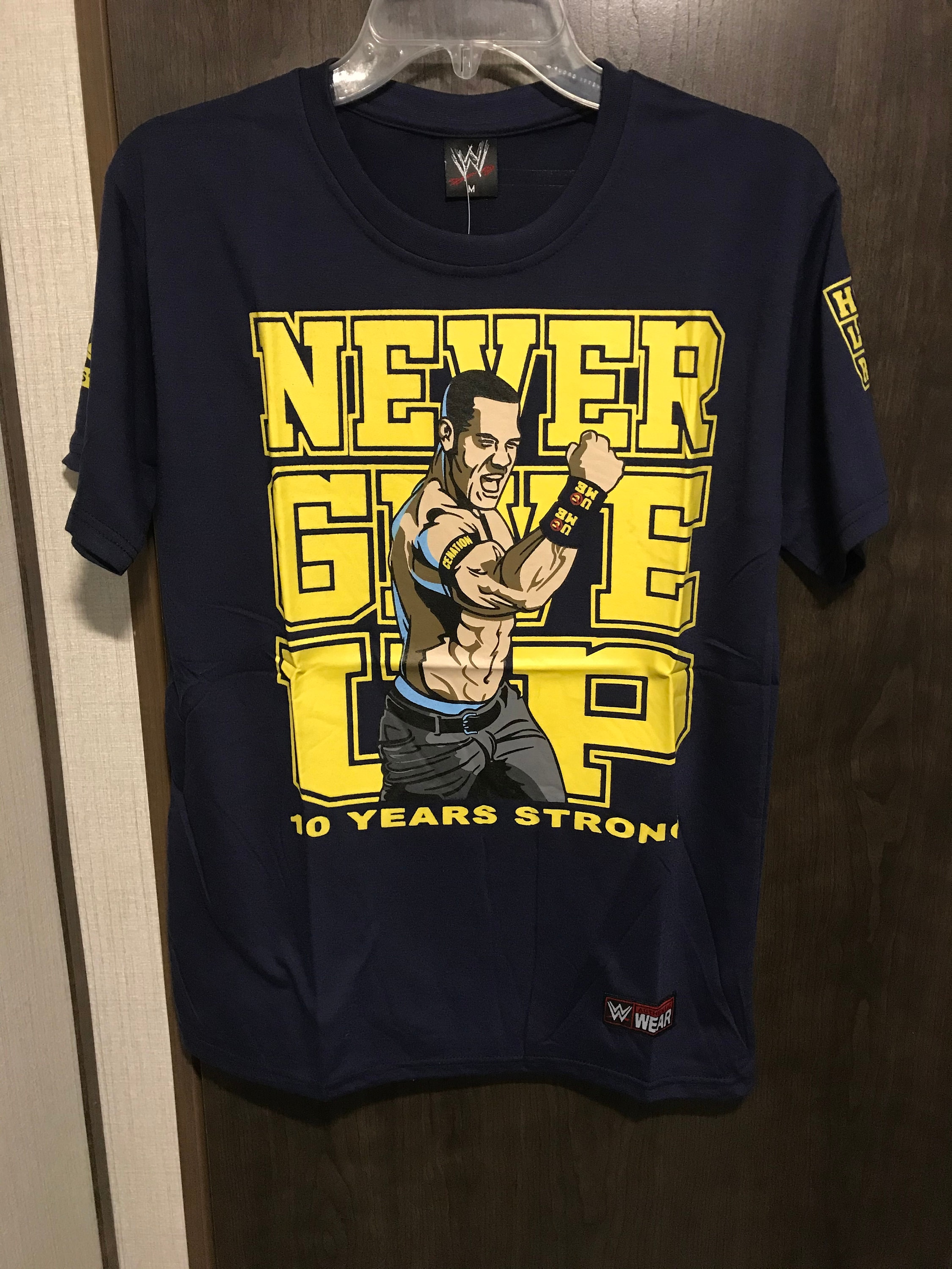 John Cena Shirts Shop WWE John Cena Print T Shirt With Short Sleeves