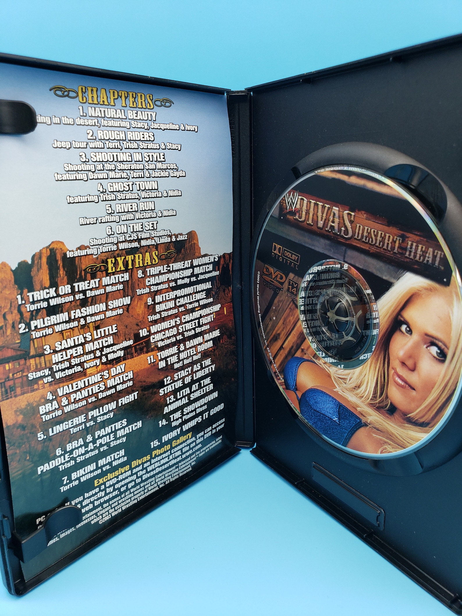 WWE Wanted Divas Desert Heat DVD (used) - Etsy