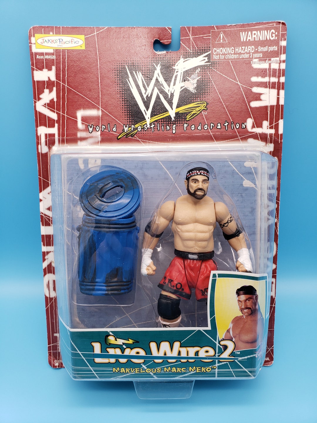 Marvelous Marc Mero "live Wire 2" Unopened Figure - Etsy