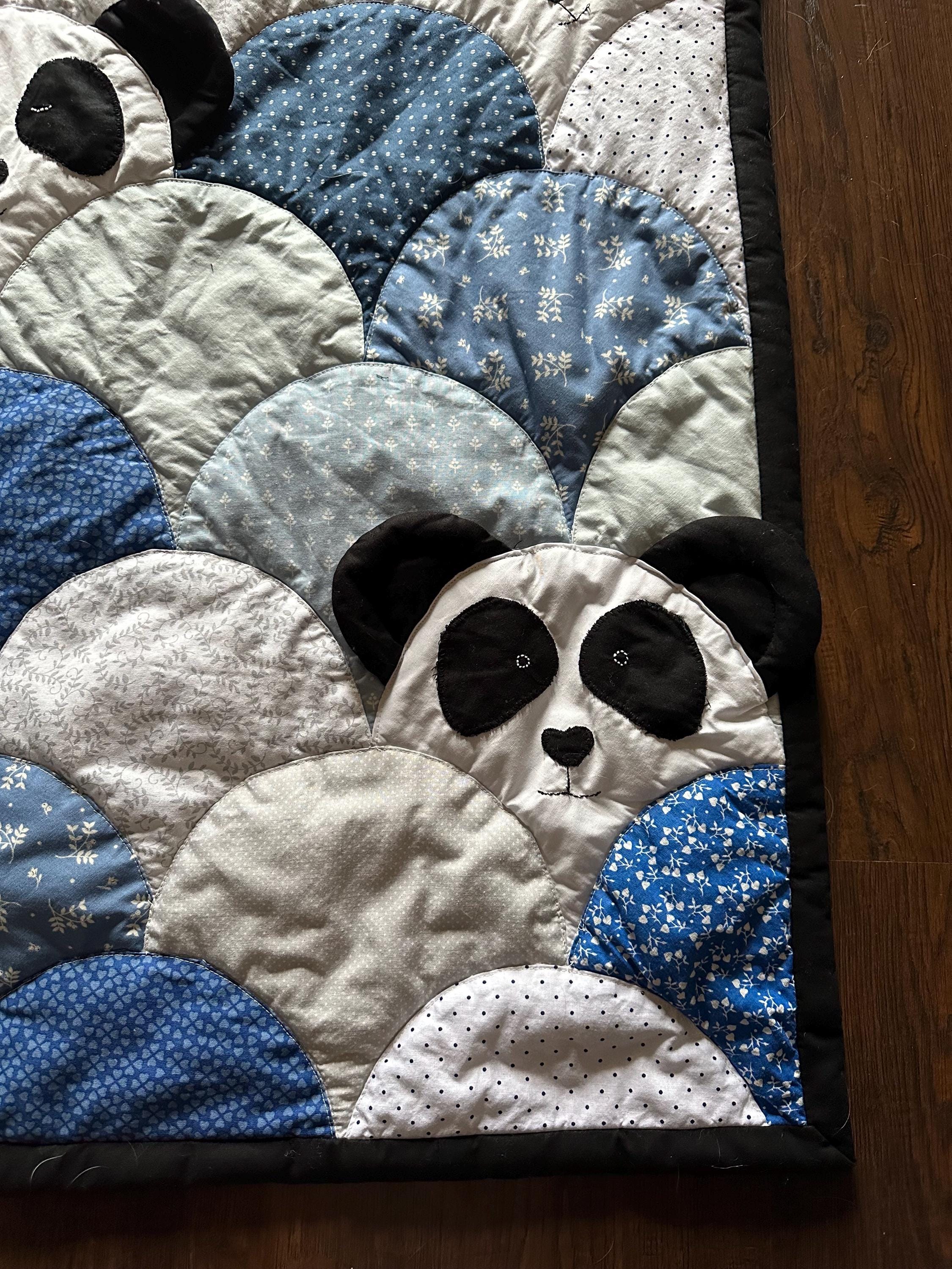 Panda Clamshell Child’s Quilt - Etsy