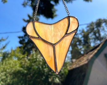 Stained Glass Tooth Suncatcher - Etsy