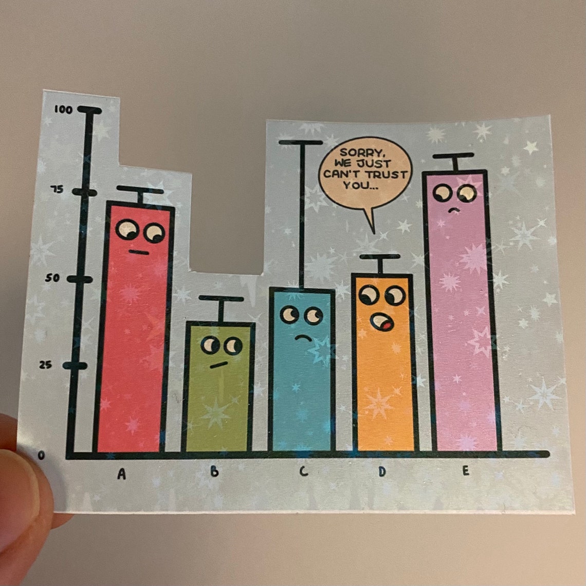 Stats Statistics Puns Sticker Macbook Stickers Laptop | Etsy