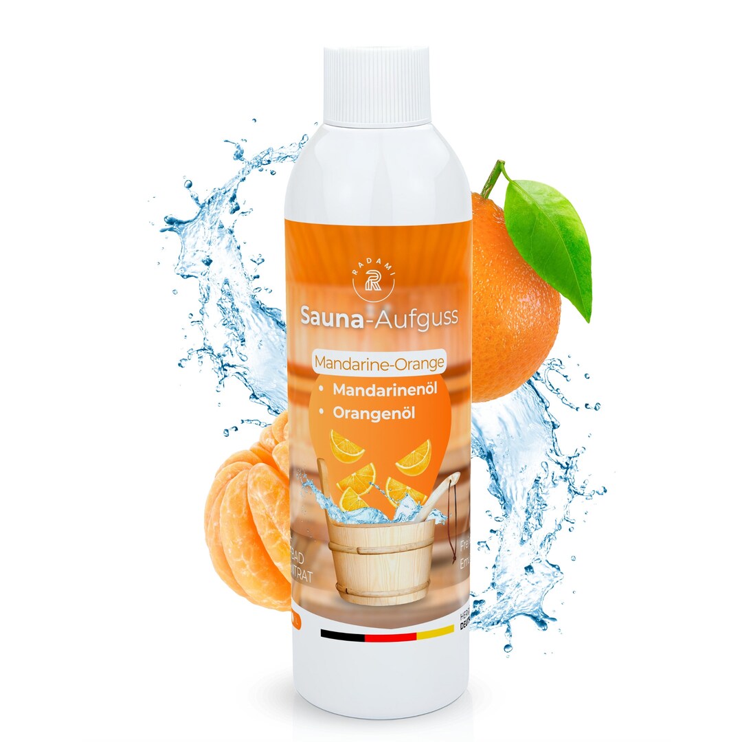 Sauna Infusion Sauna Infusion Concentrate Mandarin Orange 250ml (100ml ...