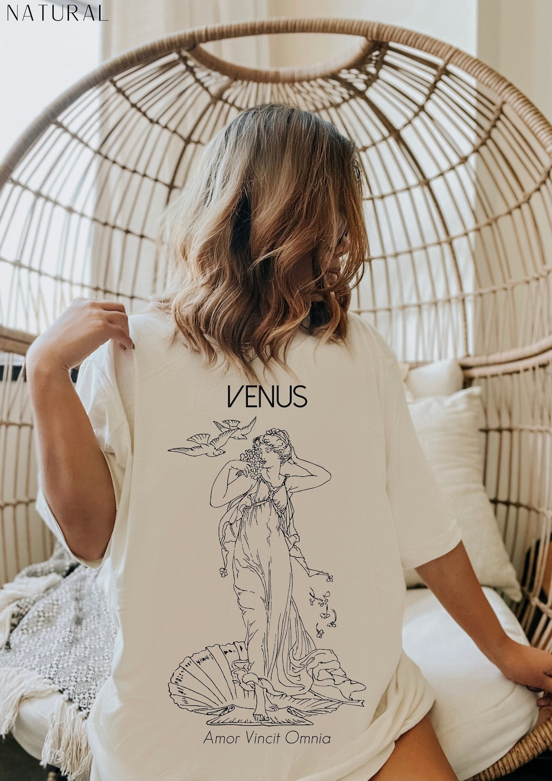 Venus Shirt, Birth of Venus Shirt, Botticelli Shirt, Art Nouveau Shirt ...