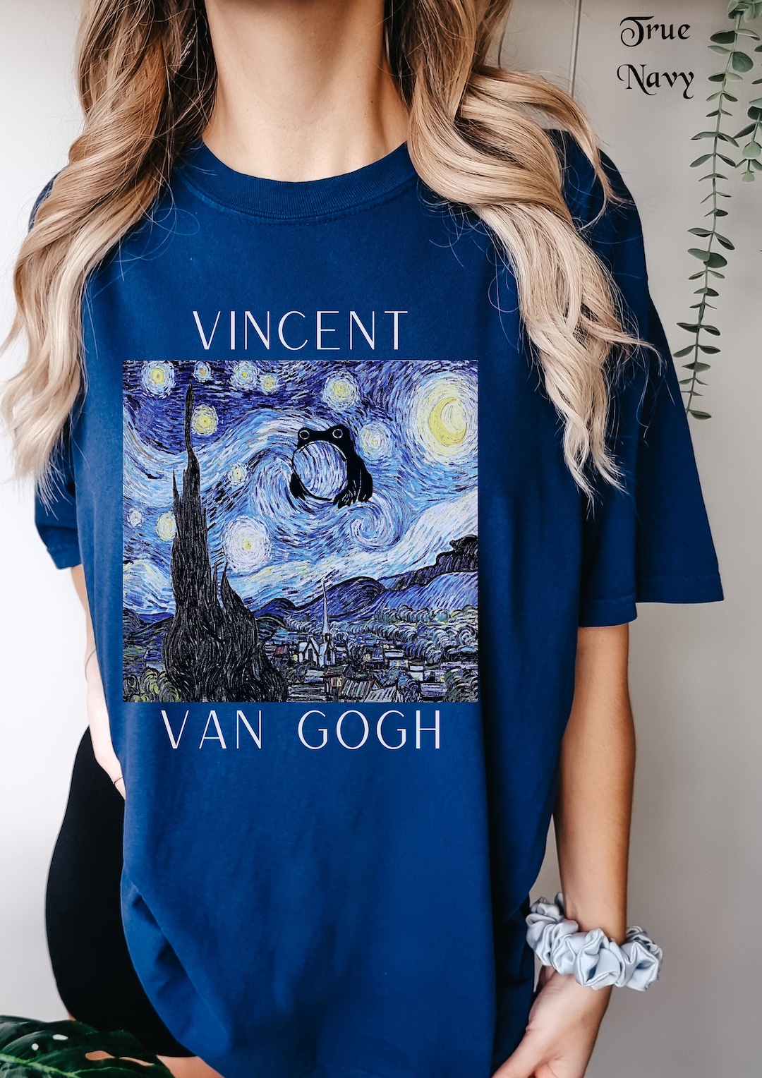 Van Gogh Unimpressed Frog Shirt, Unimpressed Frog Shirt, Starry Night ...