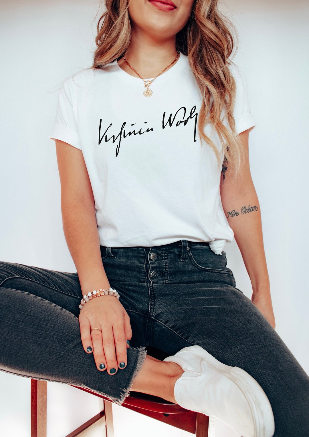 Camisa Virginia Woolf Signature, Camisa Virginia Woolf, Camisa Academia ...