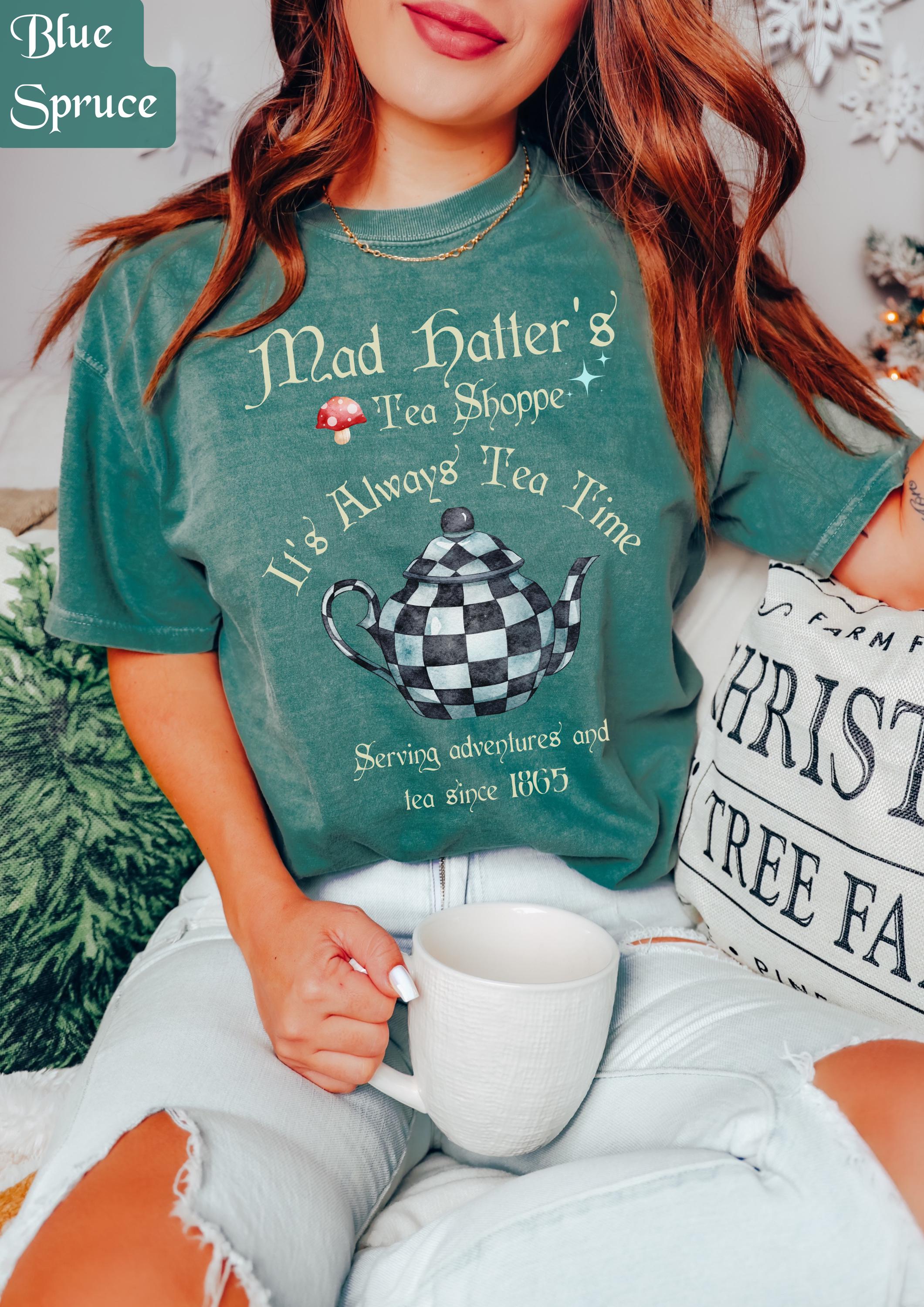 Mad Hatter Shirt, Alice Tea Party Shirt, Alice in Wonderland Shirt ...