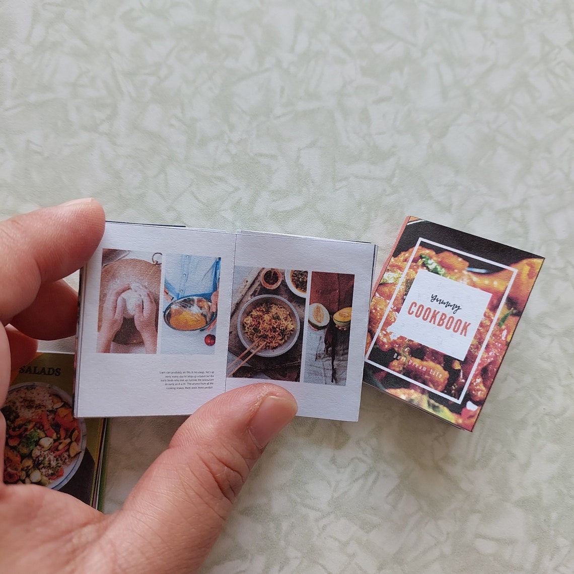 Miniature Cookbooks Printable for 1/6 Scale 11 Inch Dolls | Digital ...