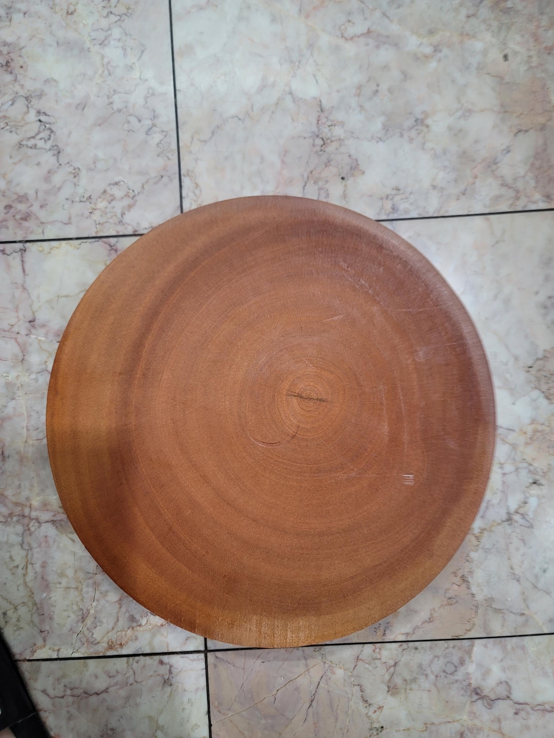 13" Inch Solid Wood Butcher Block One Piece End Grain Cutting Board Log ...