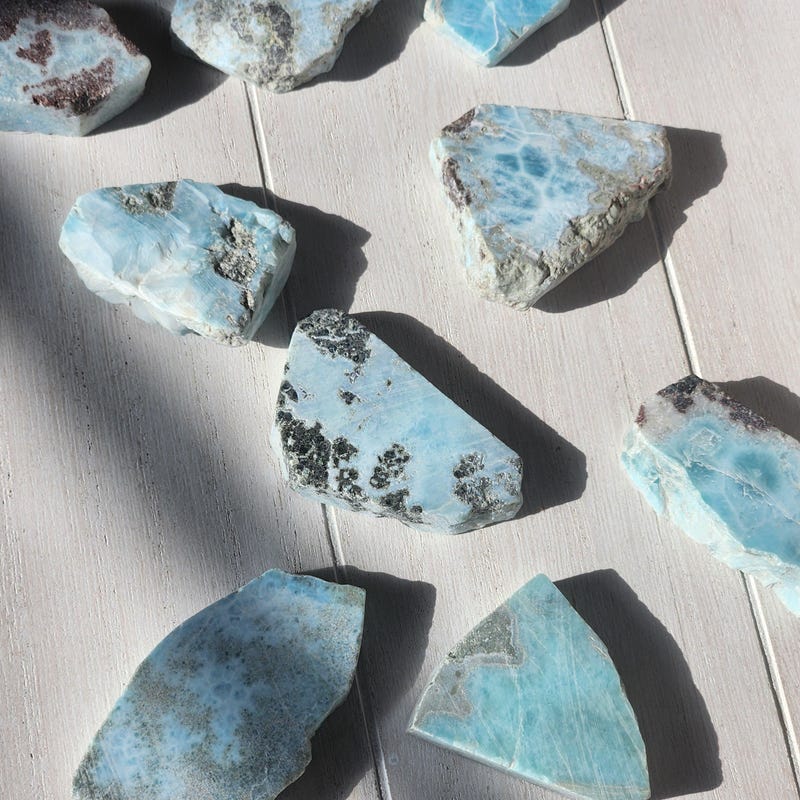 Raw Larimar - Etsy