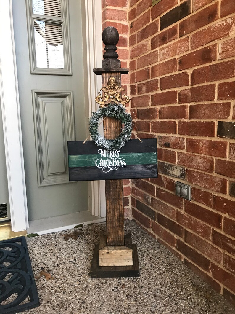 Porch Sign Post - Etsy