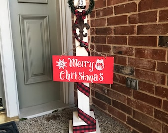 Porch Sign Post Sign Post Door Round Display Post Porch Post Farmhouse ...