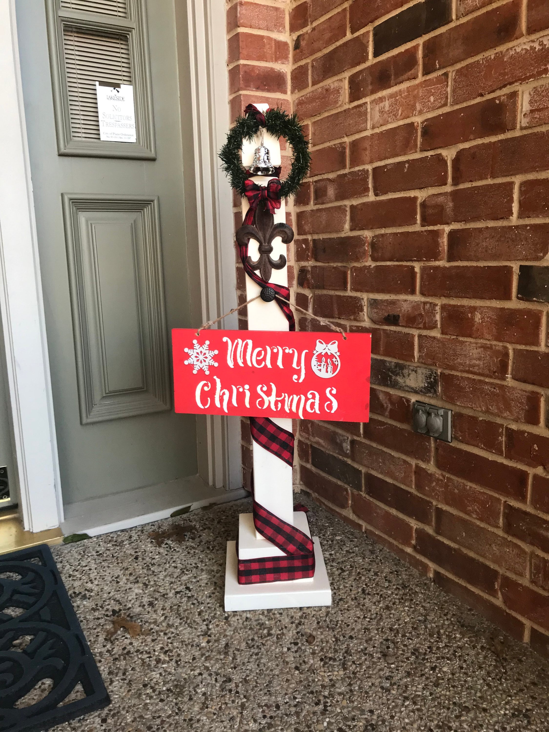 Porch Sign Post - Etsy