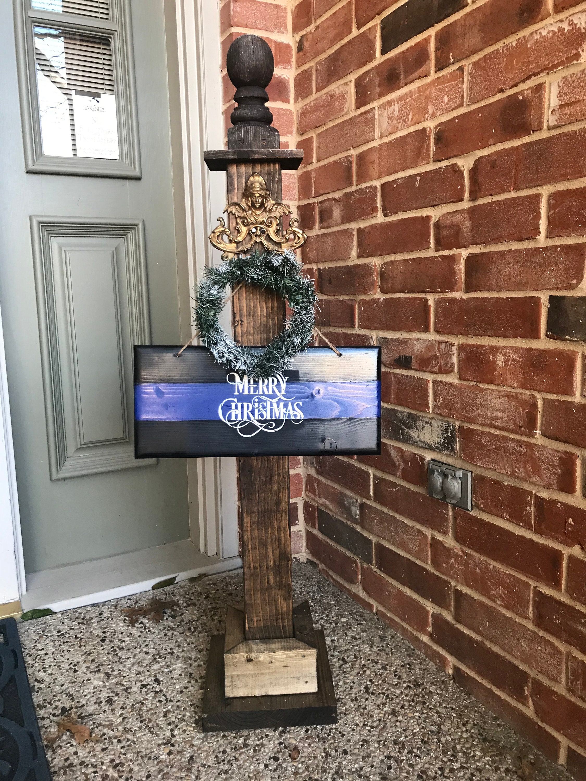 Porch Sign Post - Etsy