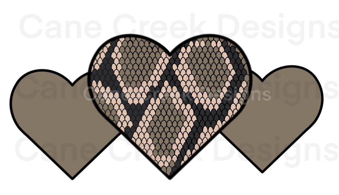 Snake Skin Heart/png/instant Download/sublimation - Etsy