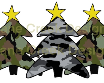 Camo Christmas | Etsy