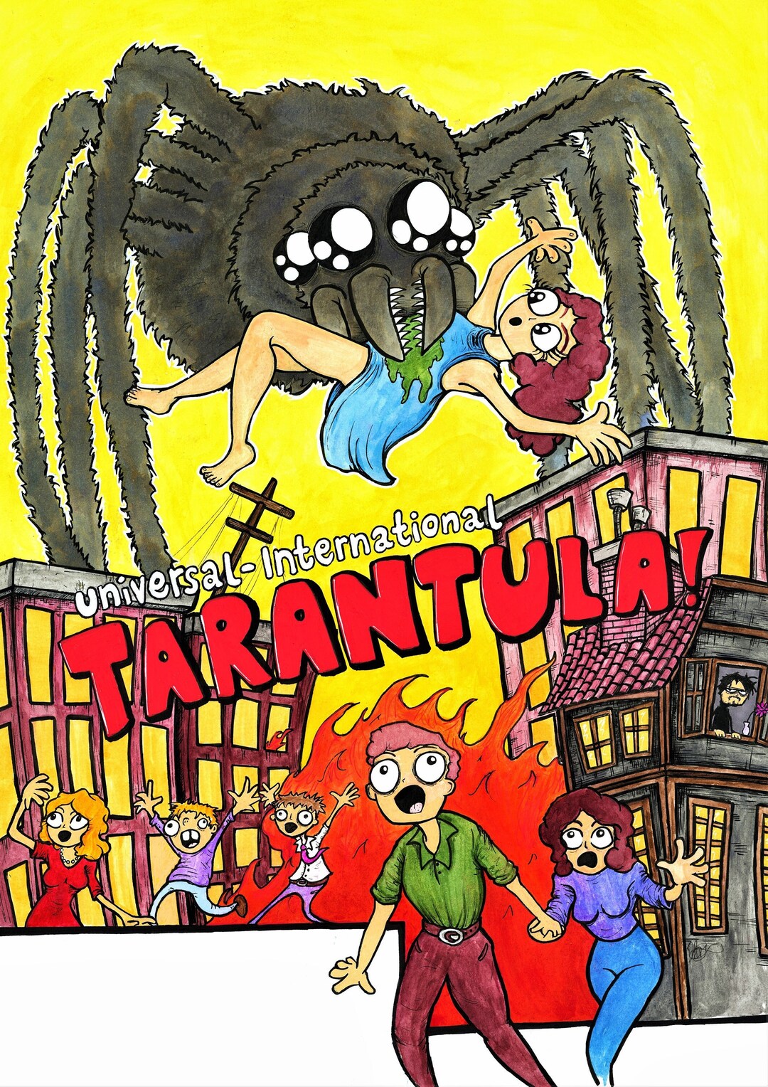 Tarantula Fanart Movie Poster - Etsy