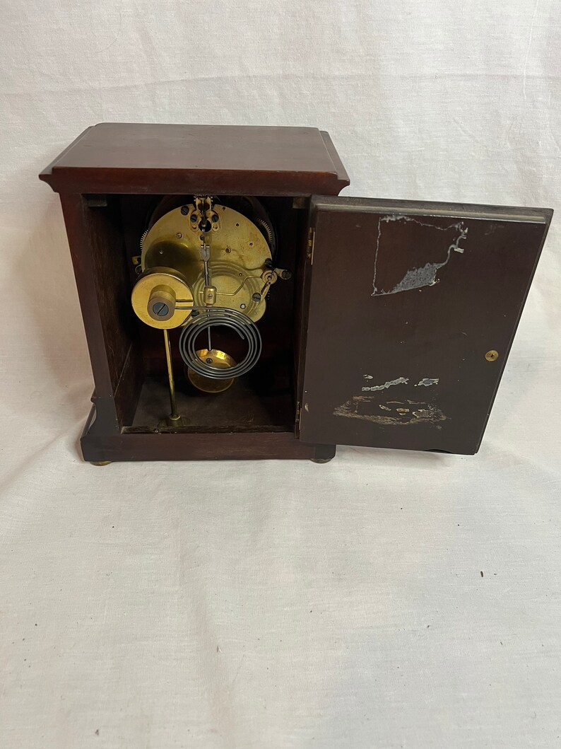 19th Century Antique Rectangular Mantle Clock E Pluribus Unum - Etsy