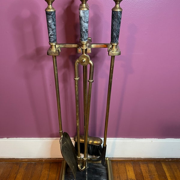 Fireplace Tool Set - Etsy