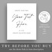 8x10 Custom Sign Template Editable Poster to Print at Home - Etsy
