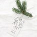 Mistletoe Gift Tags Minimalistic Holiday Gift Tags Printable - Etsy
