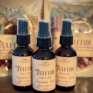 Yule Celebration Kit | Simmer Pot | Room Spray | Linen Spray | Natural ...