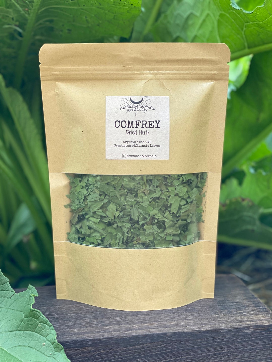Organic Comfrey Leaves: Freshly Dried Herbal Tea - Etsy