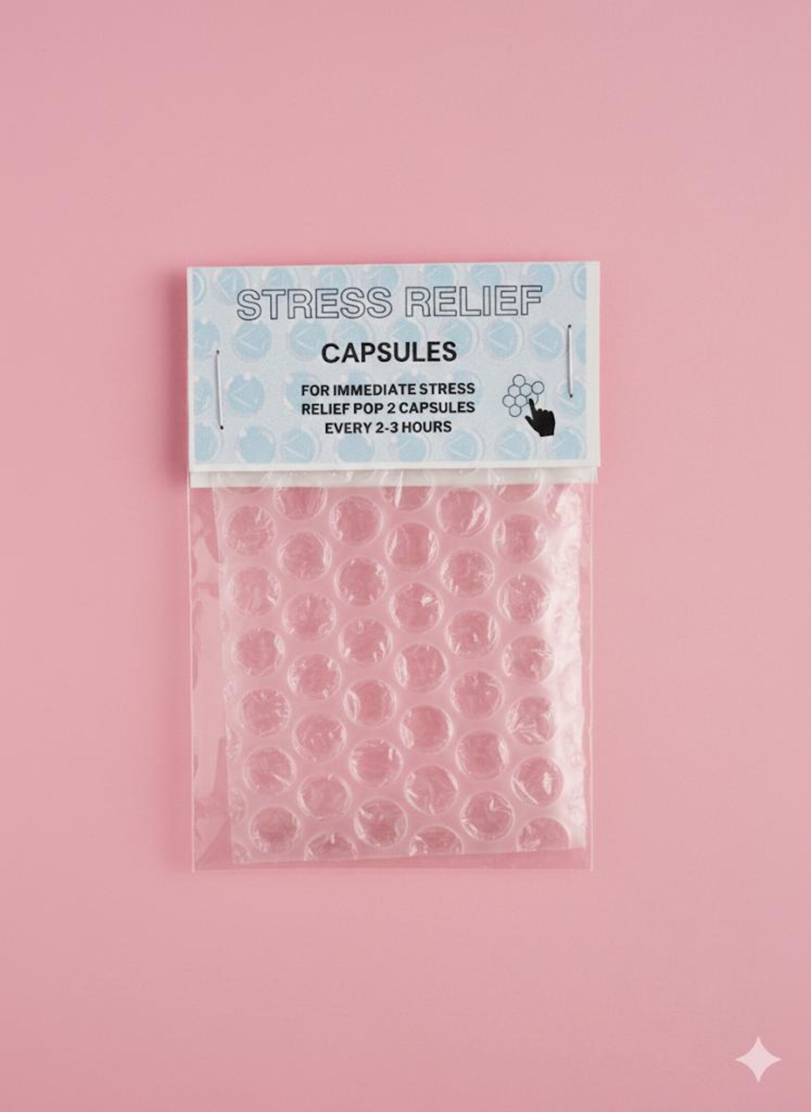 Bubble Wrap Stress Relief Capsules | Funny Gag Gift, Mother’s Day - Etsy
